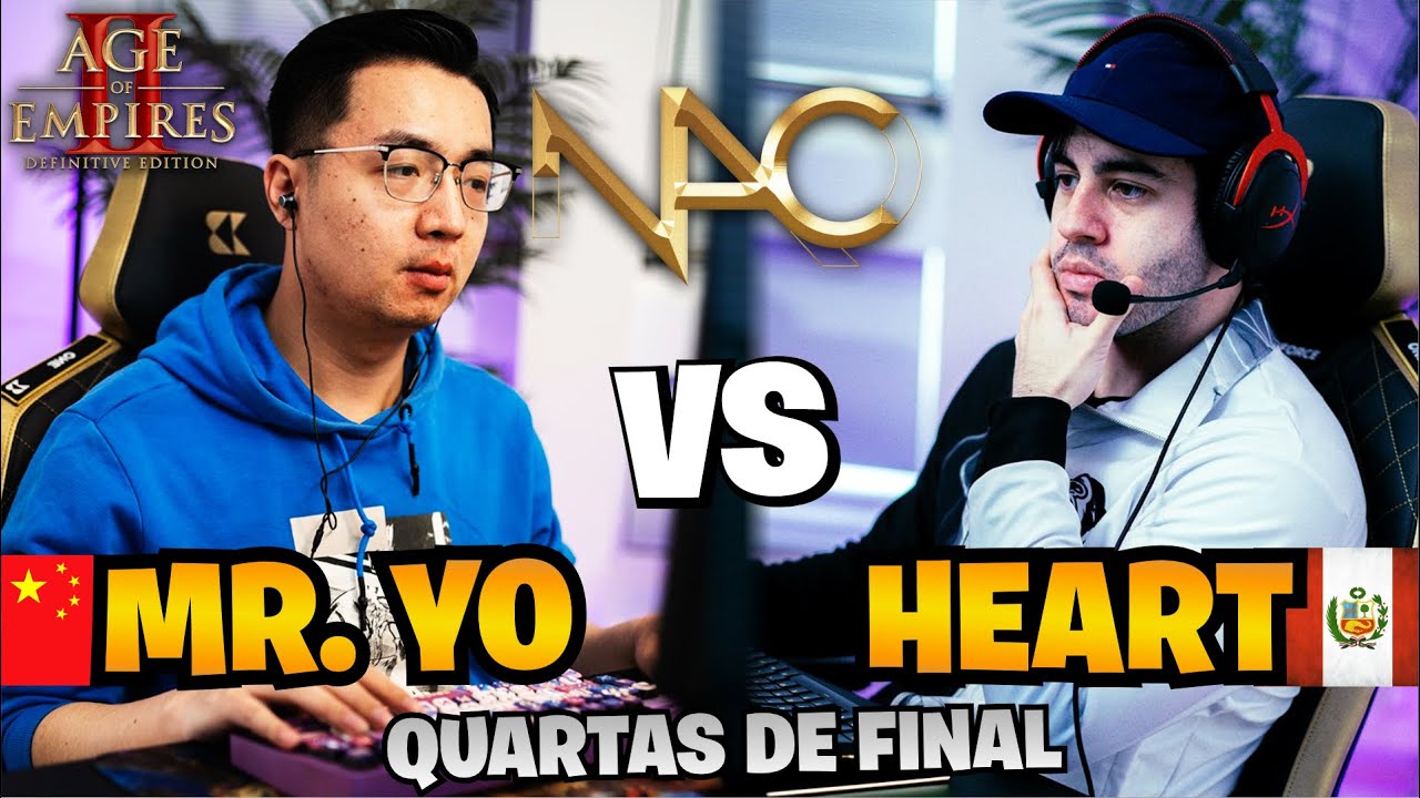 🟢 NAC Dia #6 - Quartas de Final: 🇨🇳 Mr. Yo vs Hearttt 🇵🇪 | Valendo R ...