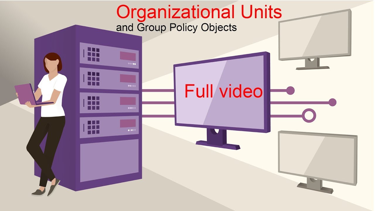 55-Organizational Units and Group Policy Objects_Full video - YouTube