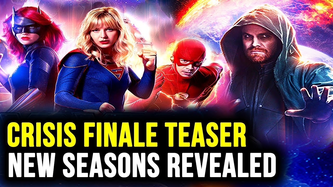 The CW Arrowverse Shows RENEWED For This Year! Crisis Teaser Reveals ...