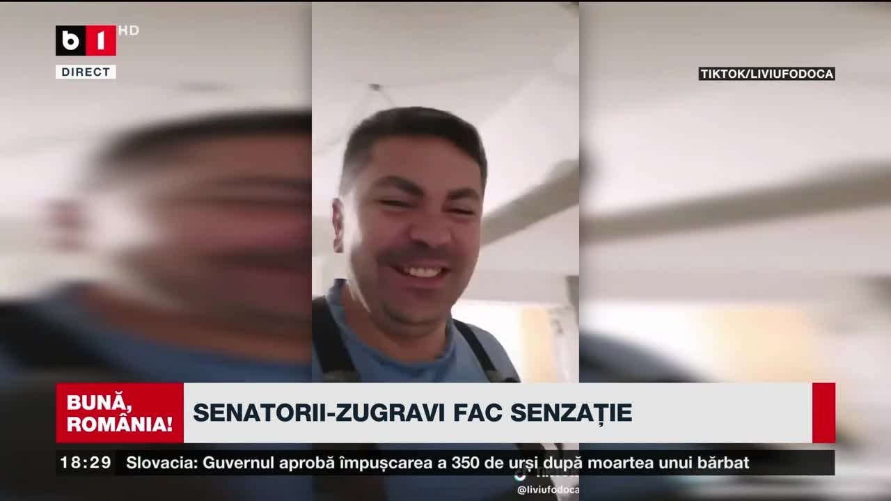 Încă un senator POT, luat de pe șantier. Imagini cu politicianul, cu o ...