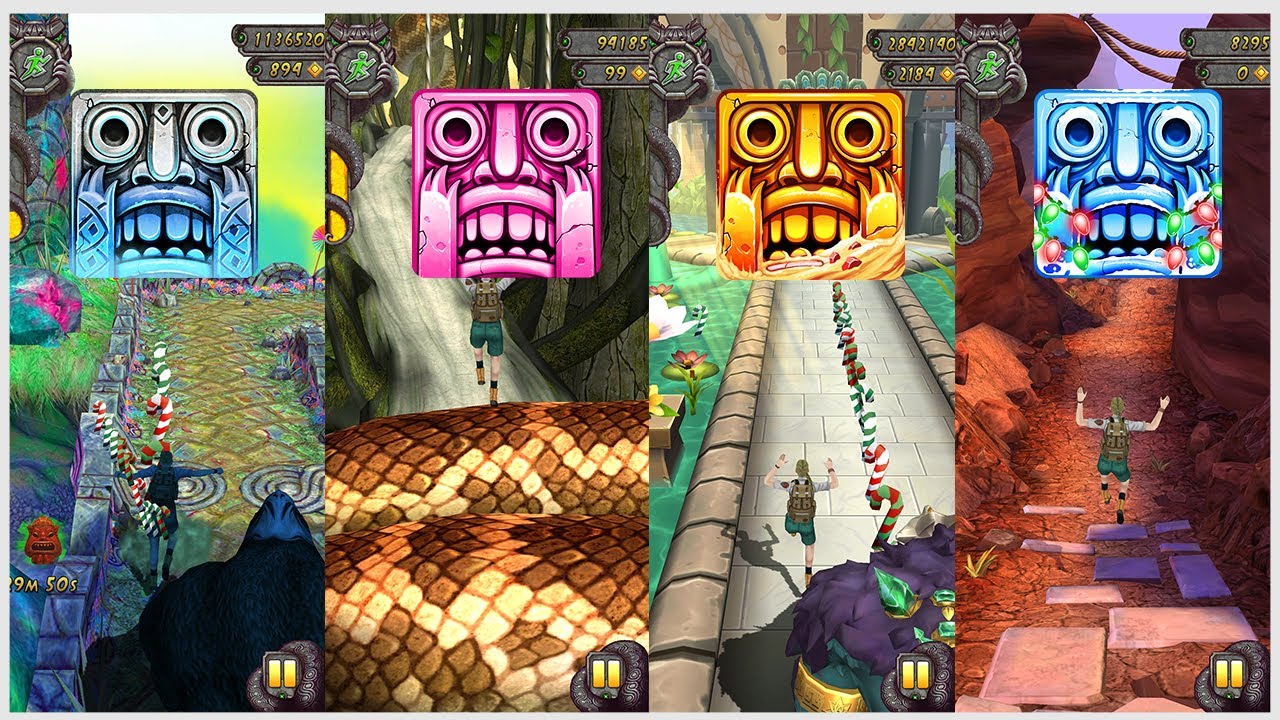 Mobile Endless Best Running Game On Pc :- Temple 2 Run - YouTube