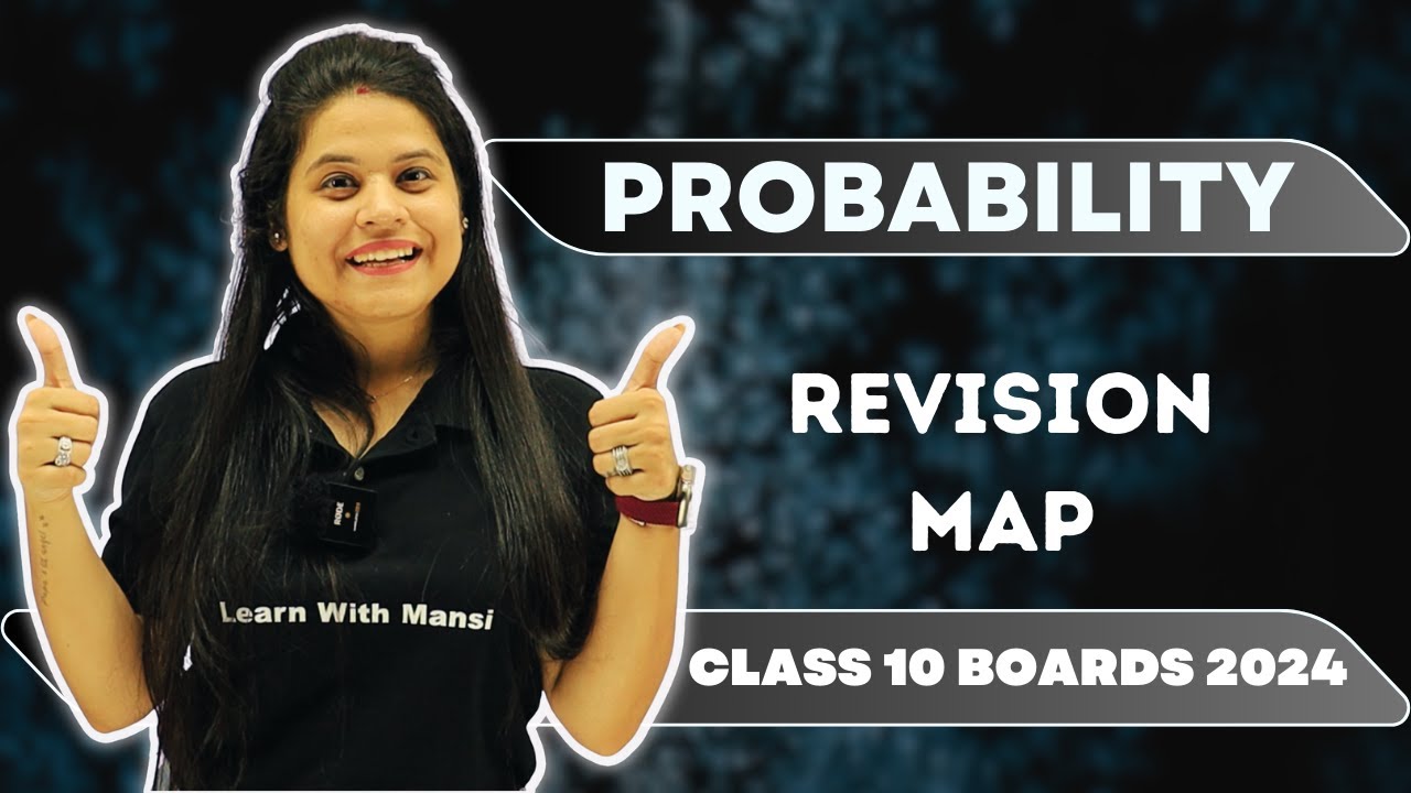 Probability | Revision Map | Class 10 Boards 2024 - YouTube