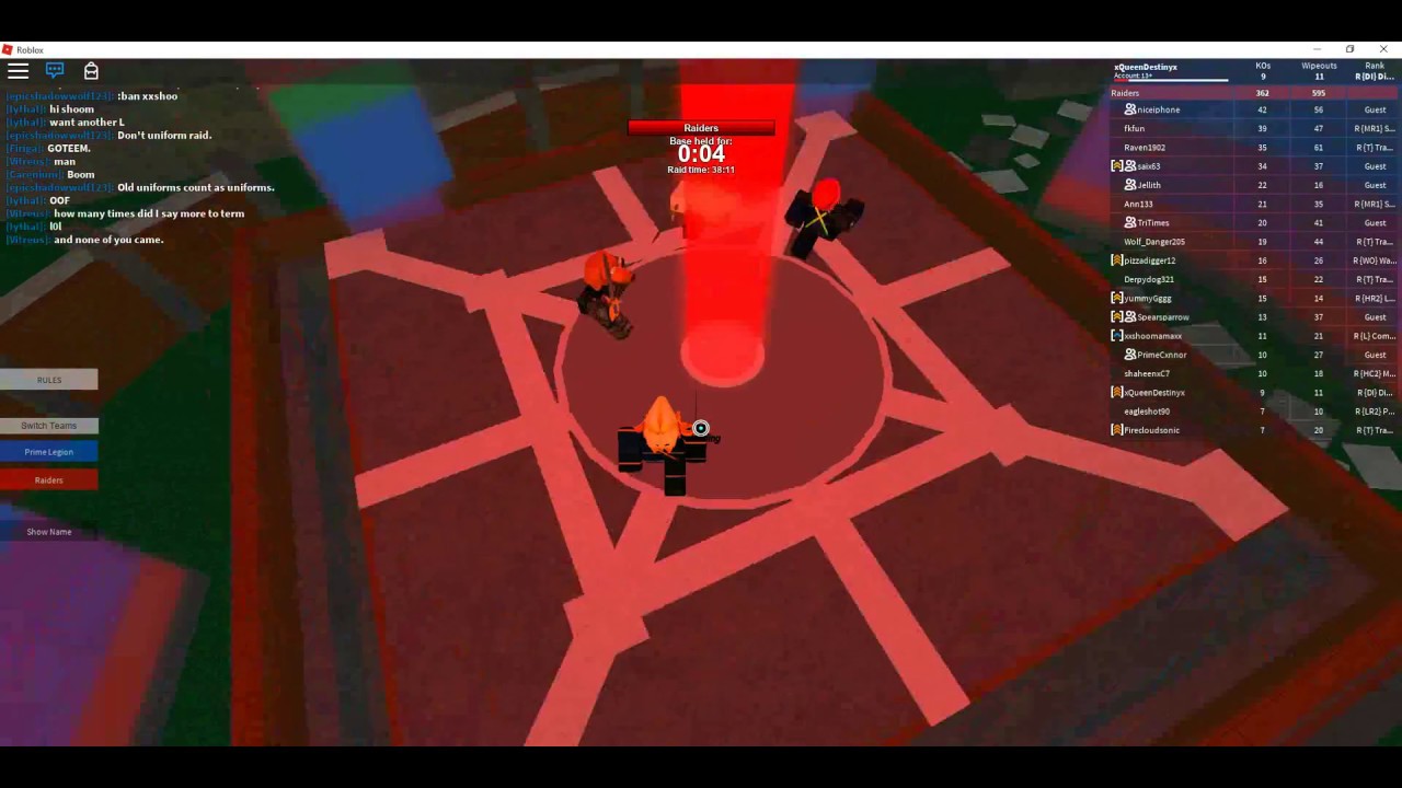 Roblox RTDF Getting Prime Legions term- Teamwork - YouTube