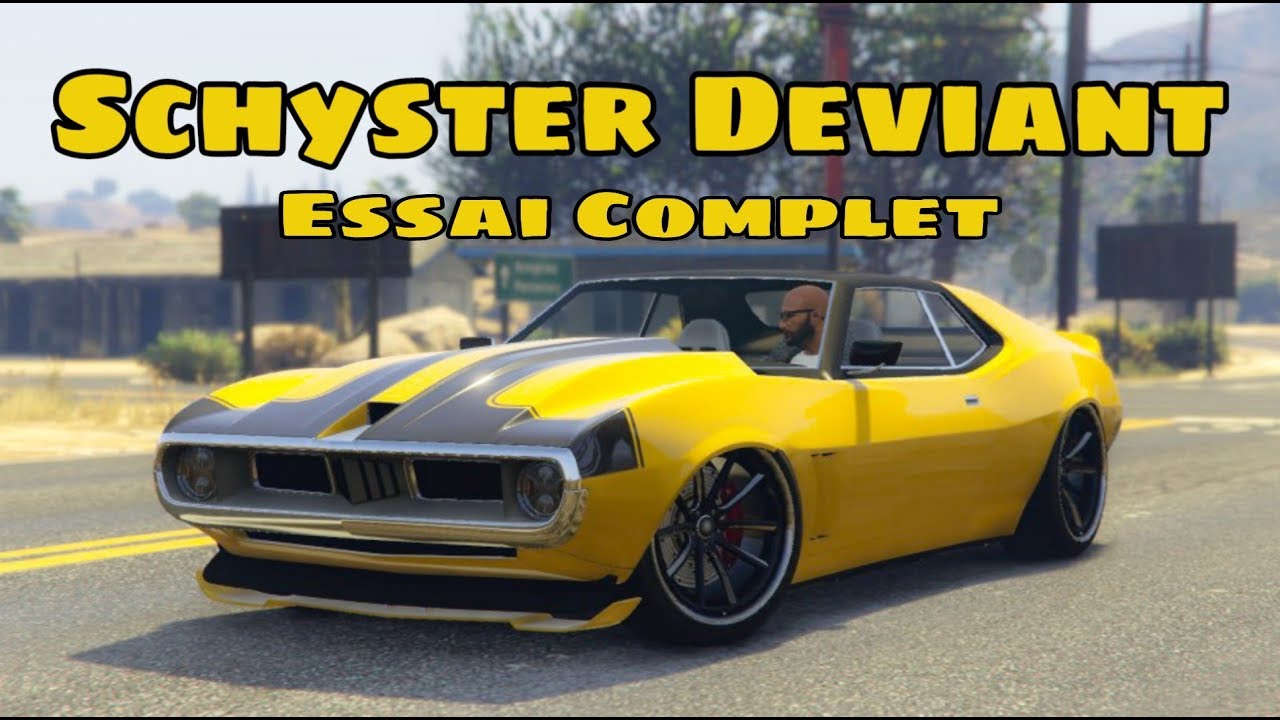 GTA ONLINE SCHYSTER DEVIANT CUSTOMISATION et essai complet - YouTube