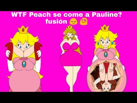 la princesa Peach se Devora a Pauline WTF y se funsiona con ella Vore ( ͡° ͜ʖ ͡°)