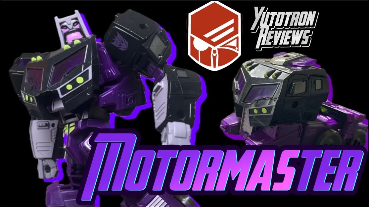 Transformers legacy animated Motormaster voyager class review - YouTube
