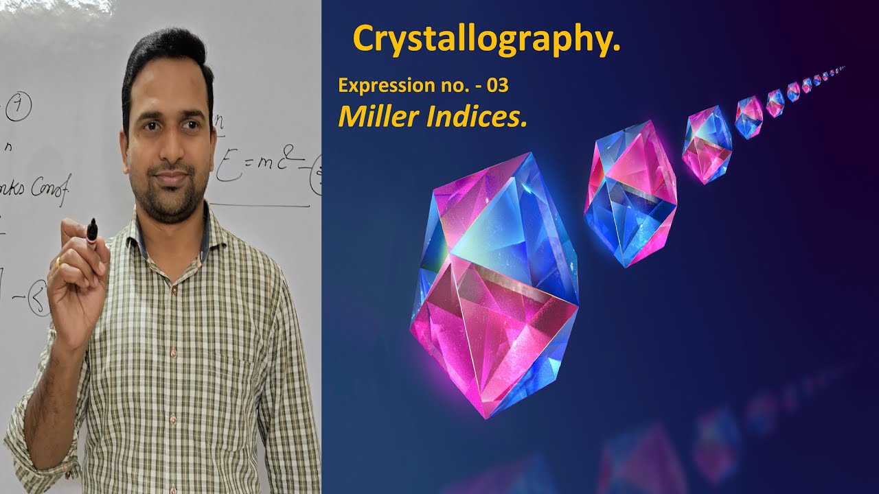 Crystallography ... Exp. No. 03.. Miller Indices. - YouTube