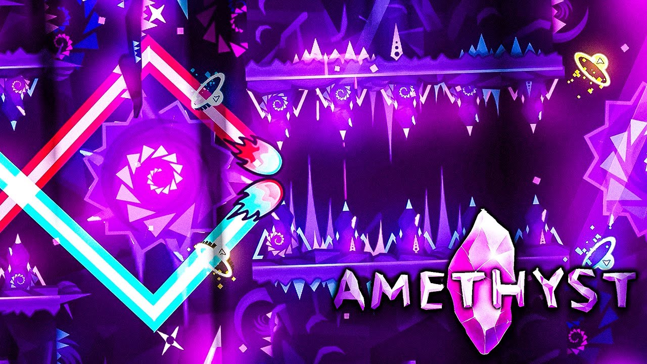 “Amethyst” (Hardest Demon) by iMist & more – Geometry Dash - YouTube