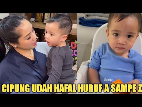 RAYYANZA PINTER BANGET BARU UMUR 1 TAHUN UDAH BISA BACA HURUF SEMUA ...