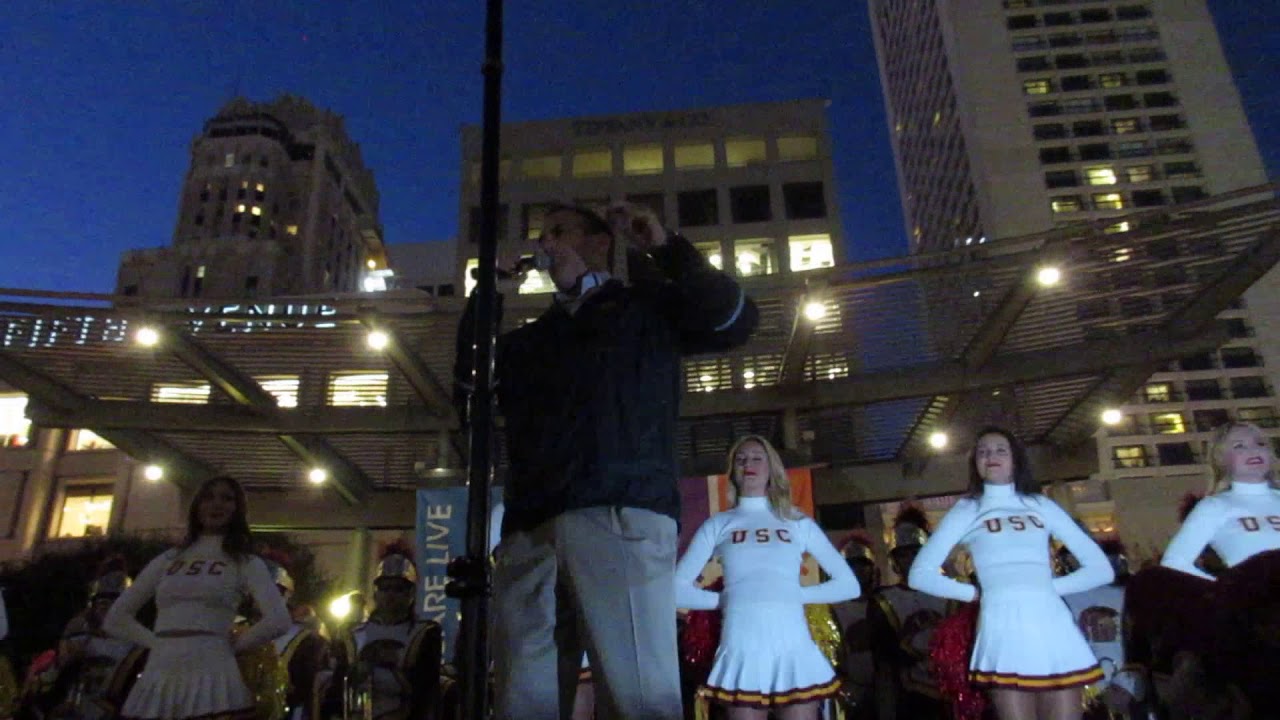 Shane Foley USC Quarterback Union Square San Francisco California 2017 ...