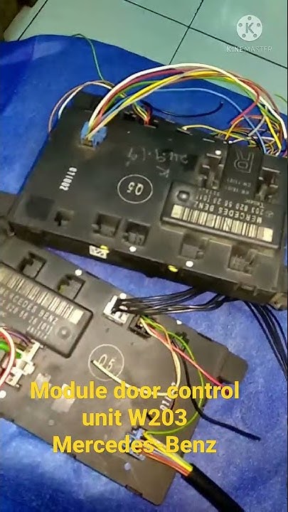 module door control unit W203 Mercedes-Benz#shorts - YouTube
