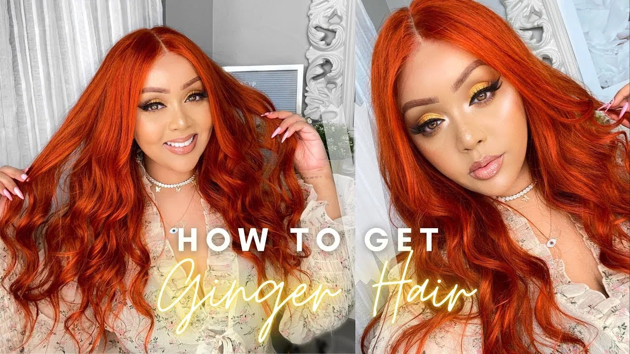 GINGER / AUBURN SZA INSPIRED HAIR IN MINUTES 🧡 || HD LACE EASY WIG TUTORIAL || XRSBEAUTY HAIR ...