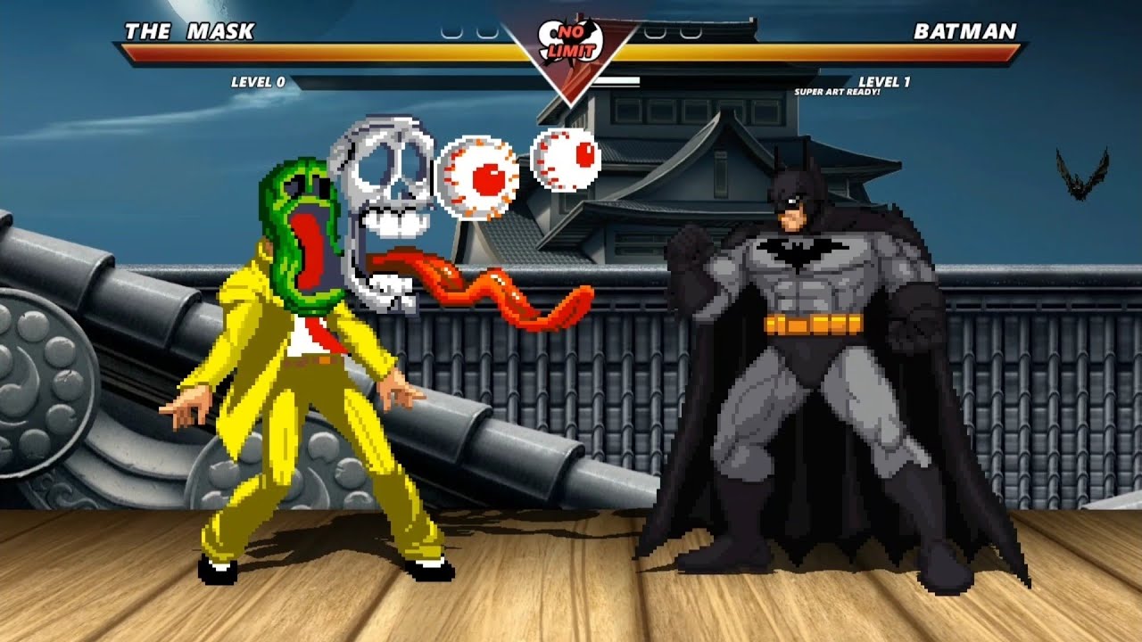 THE MASK vs BATMAN - Highest Level Incredible Epic Fight! - YouTube