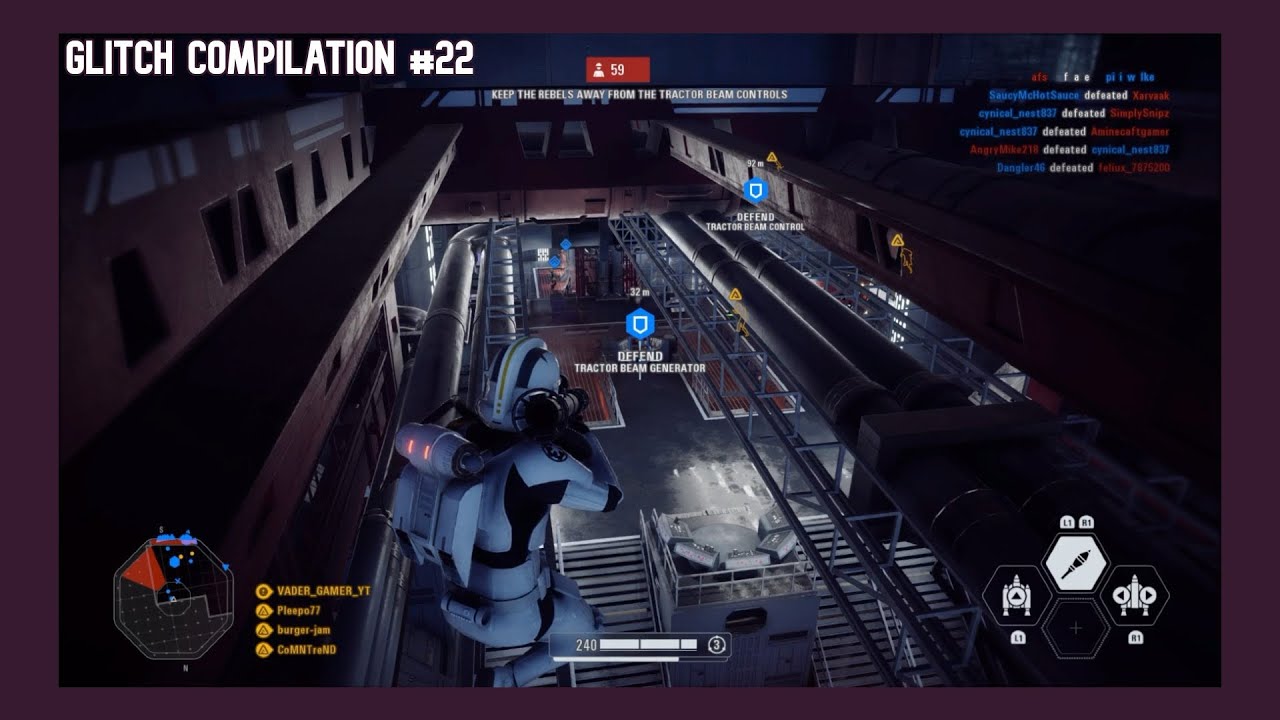 Star Wars Battlefront 2 Glitch Compilation #22 - YouTube
