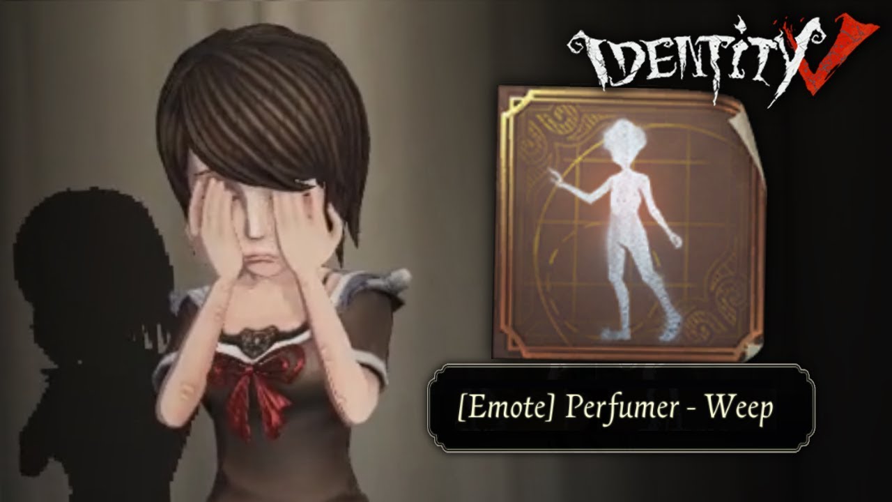 Perfumer's "Weep" Emote - Identity V × Project Zero II - YouTube