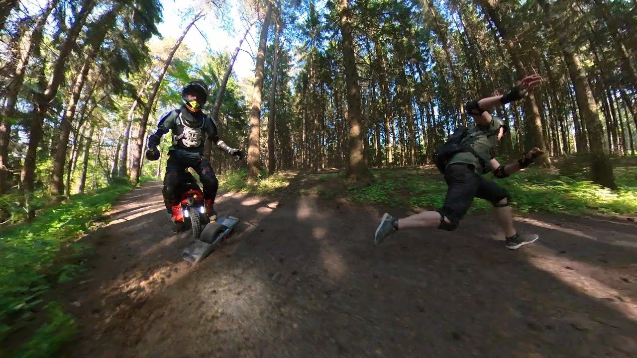 onewheel euc crash full version - YouTube