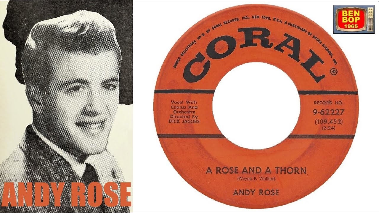 ANDY ROSE - A Rose and a Thorn / A Wonderous Place (1960) - YouTube