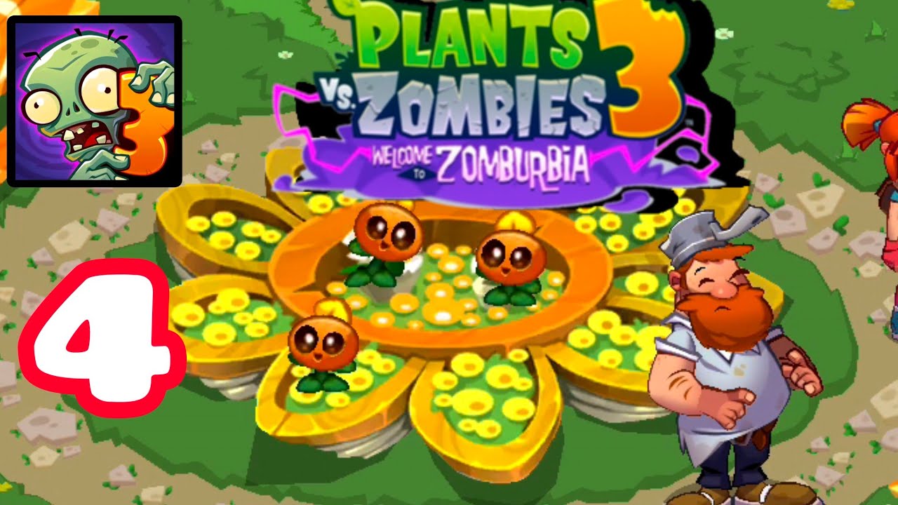 Plants Vs Zombies 3 | Day 3 | Level 22 - 38 | Part 4 Gameplay | casual gamer - YouTube