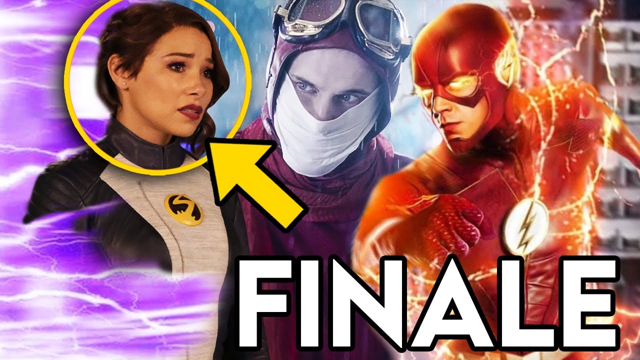 The Flash 7x18 FINALE Teaser - Nora NEW Lightning & Accelerated Man ...