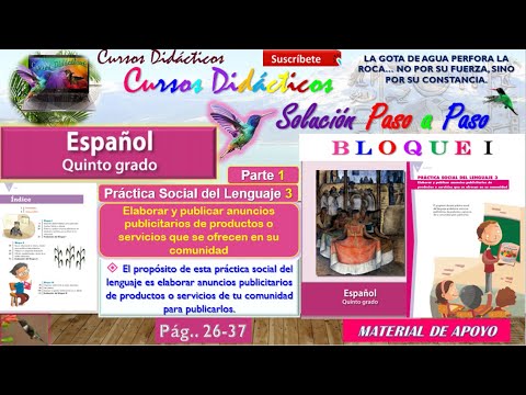 Practica3🐬Parte1🐬Elaborar y publicar anuncios publicitarios🐬5to Grado ...