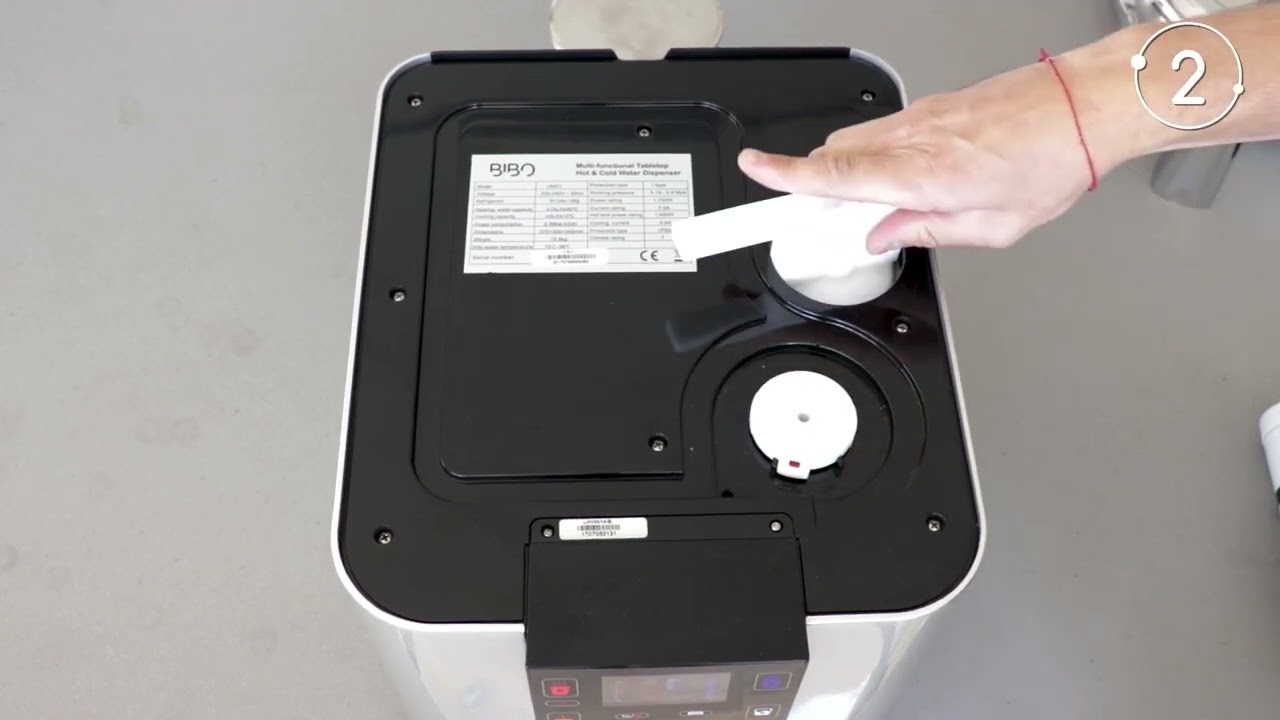 BIBO Water Bar - Replacing Your MAXI Carbon Filter - YouTube