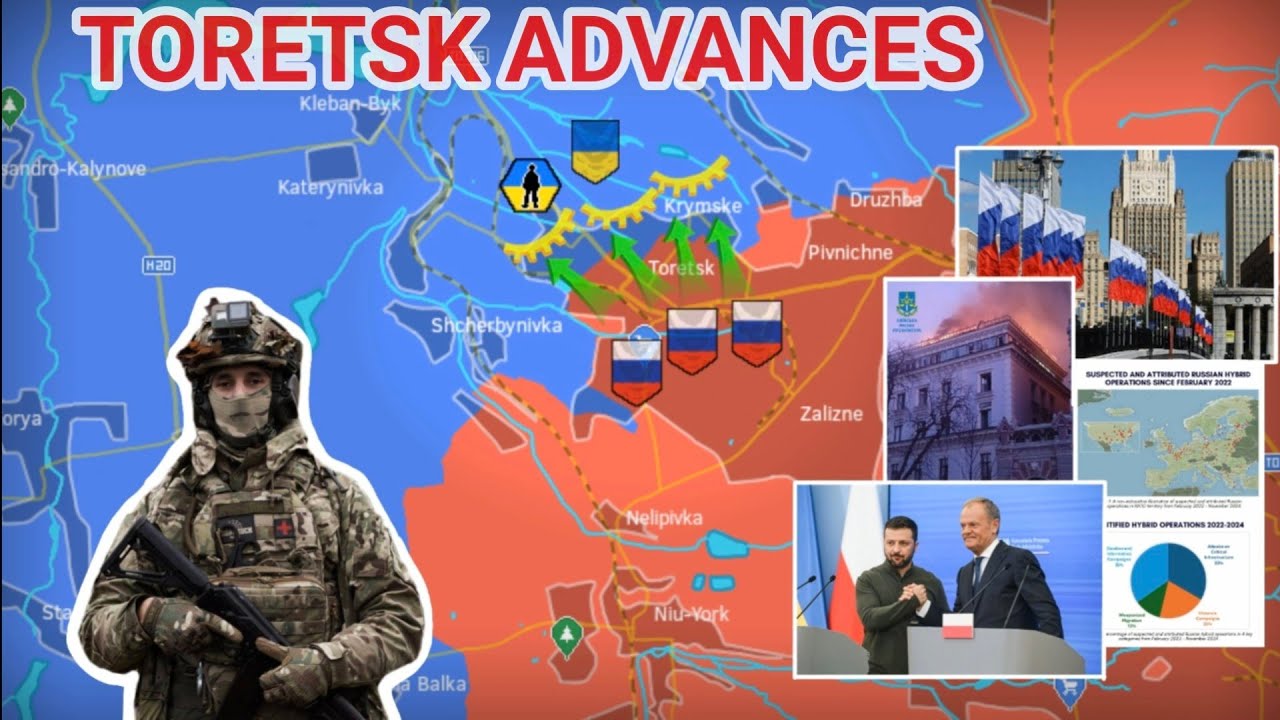Russians made several advances in the city of Toretsk [2 January 2025 ...
