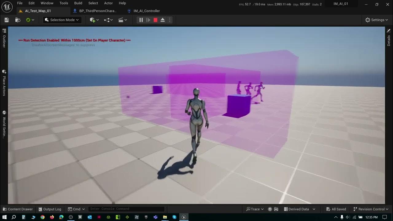 Unreal 5 | AI with Perception & Blueprint Logic (No Behavior Trees) | UE4 UE5 - YouTube
