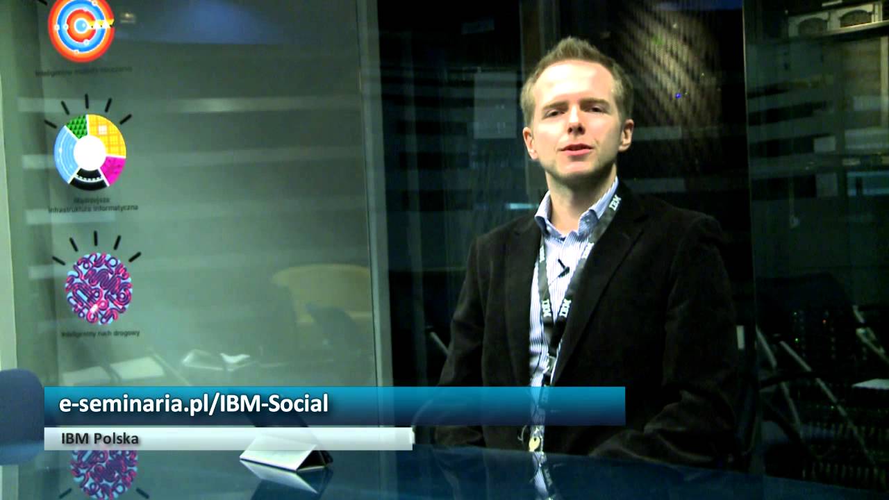 Marek Ruciński z IBM Polska zaprasza na eSeminarium - YouTube