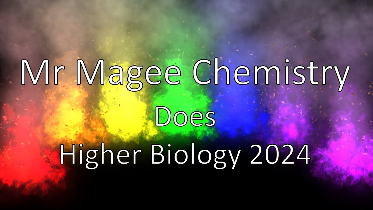 Higher Biology 2024 (Section 1 And Section 2) - YouTube
