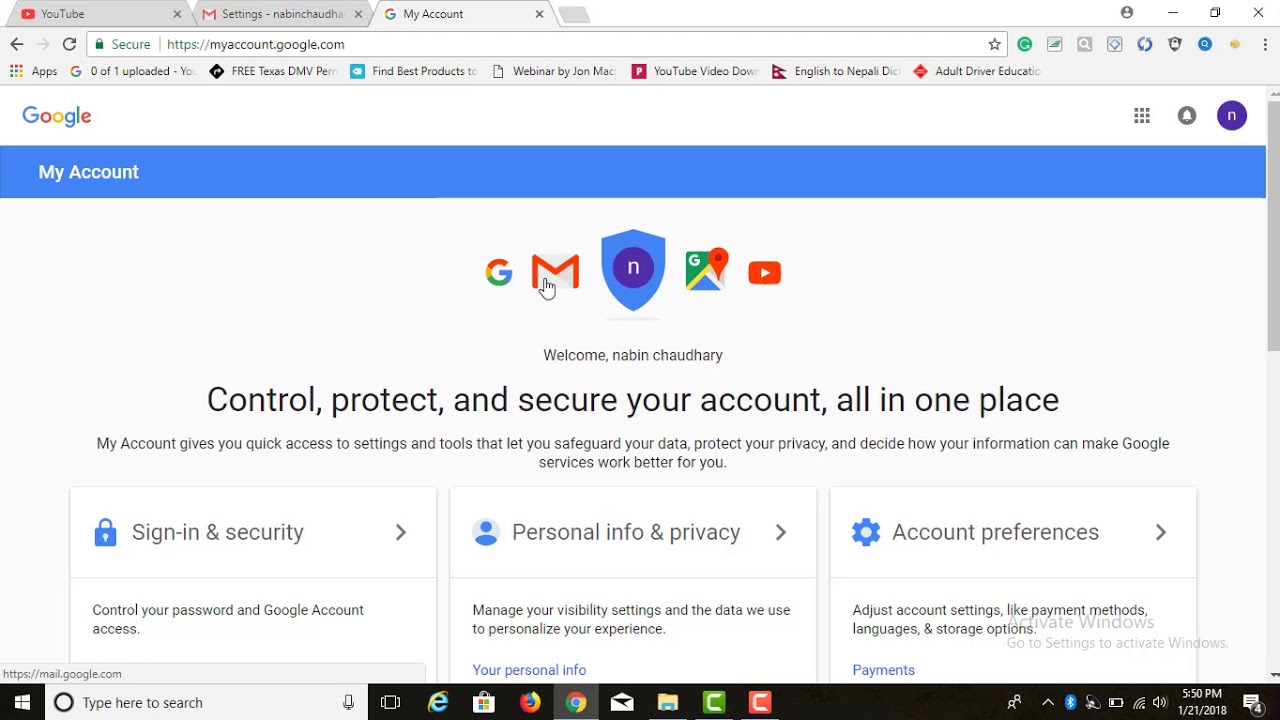 How To Change Recovery Mail On Gmail YouTube how-to-change-recovery-mail-on-gmail-youtube