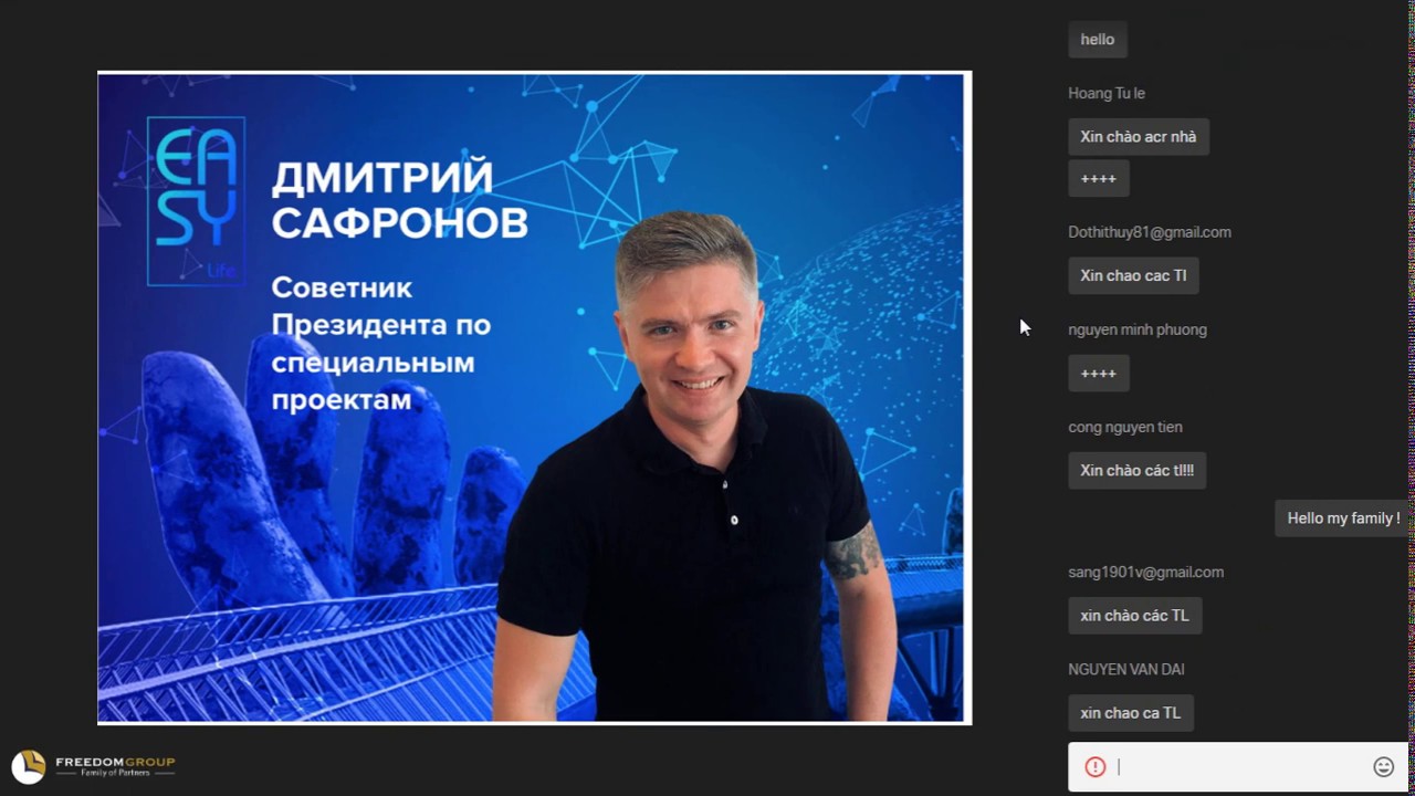 Webinar 1 : Leader Dmitry Safronov Training Project V - YouTube