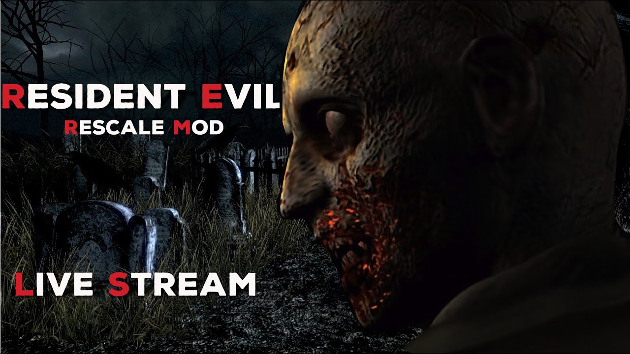 🧟Resident Evil HD Remaster First Playthrough Rescale Mod | August 27th ...