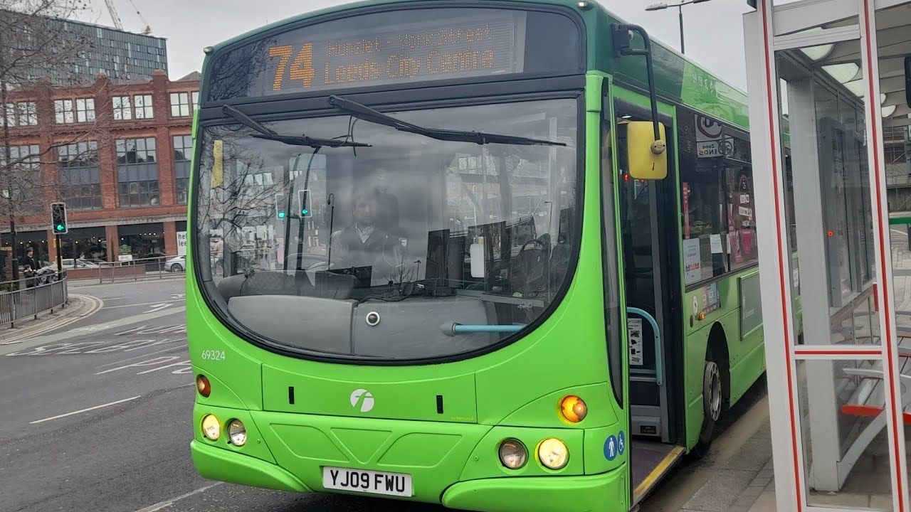*Ex hudds* First Leeds 69324 (YJ09 FWU) on the 74 @Buses_Trains23 - YouTube