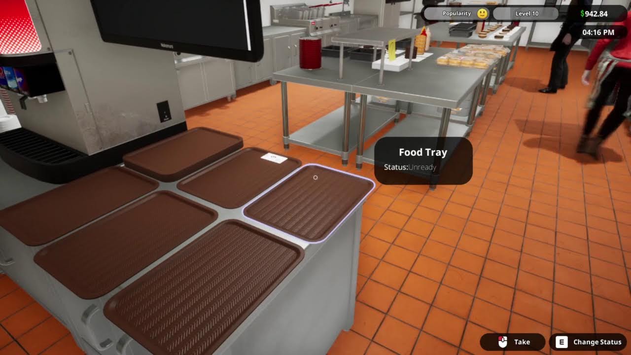 Fast food sim come chat - YouTube