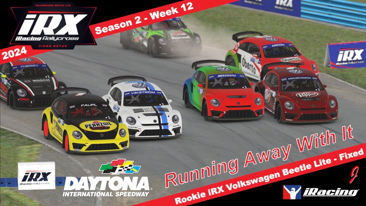 Beetle Lite - Daytona RX Long - iRacing Rallycross - YouTube