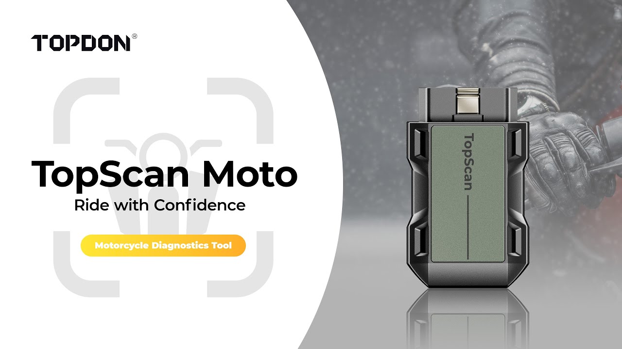 TOPDON TopScan Moto | Ride with Confidence | Motorcycle Diagnostic Tool ...