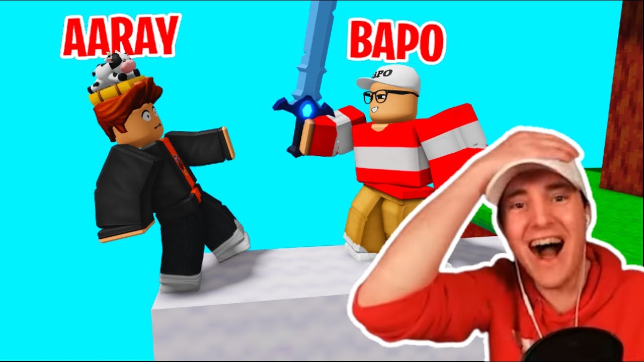 BAPO GEGEN AARAY IN ROBLOX BEDWARS! - YouTube