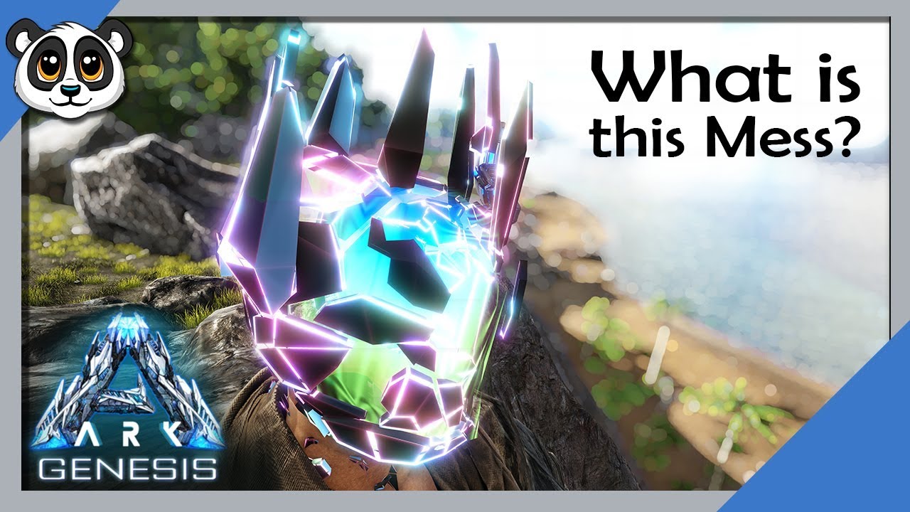 Corrupted Avatar Helmet Skin First Look | ARK: Genesis Chronicles - YouTube