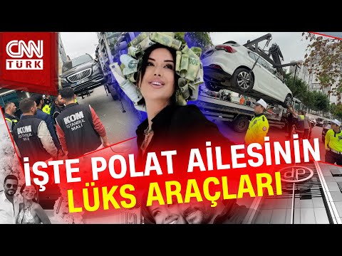 Şatafatlı Hayattan Kelepçeye: Polat Çiftine Ait Araçlar Böyle Emniyete Götürüldü | #Haber