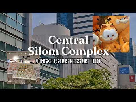 Ein Einkaufszentrum im Geschäftsviertel von Bangkok | Thailand Central Road Trip: Central Silom C...
