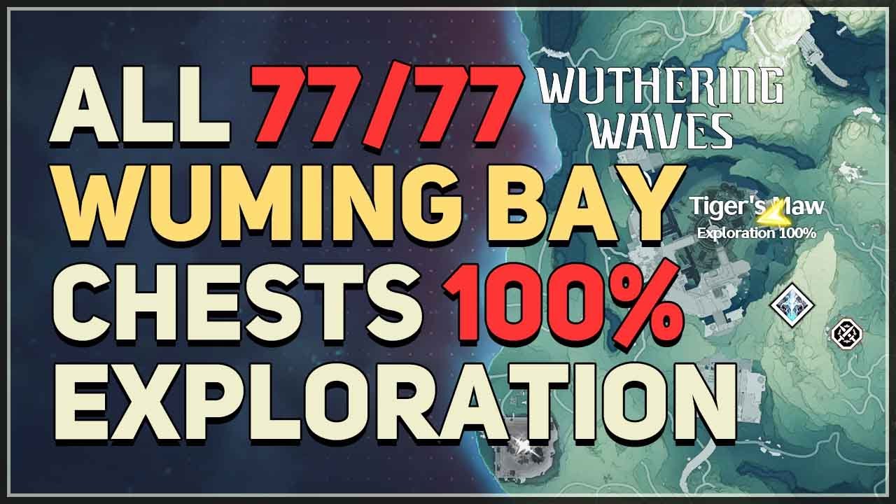 Wuming Bay 100% Exploration All Chests Wuthering Waves - YouTube