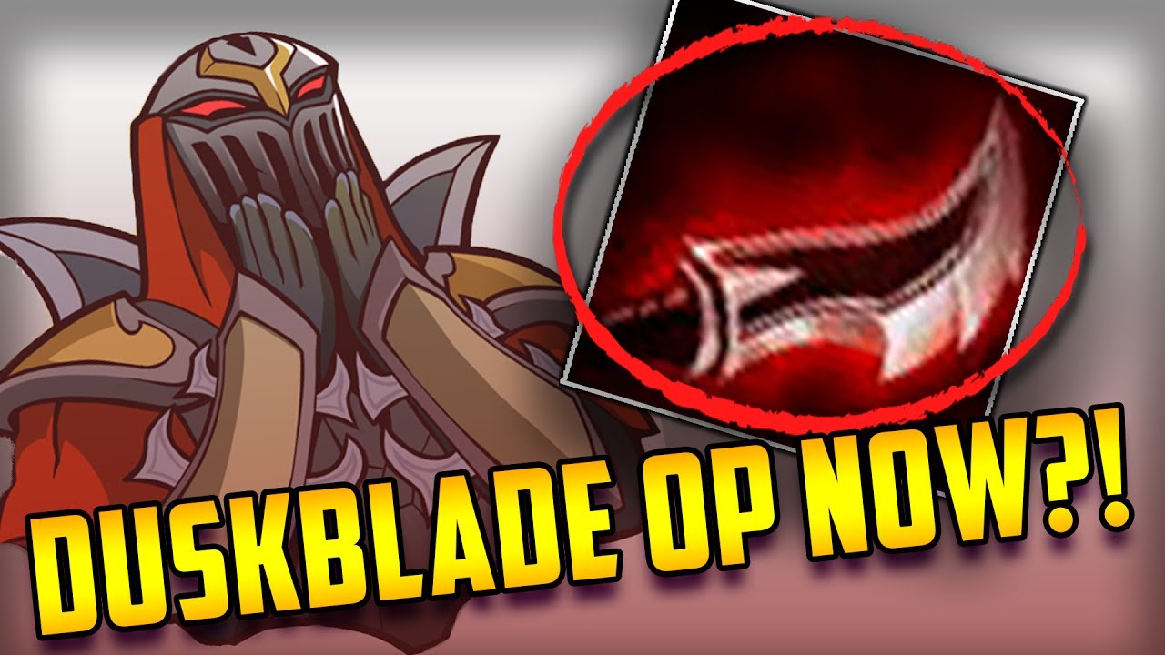 HUGE DUSKBLADE BUFF! Lethality Item Changes, Black Cleaver & Youmuu's ...