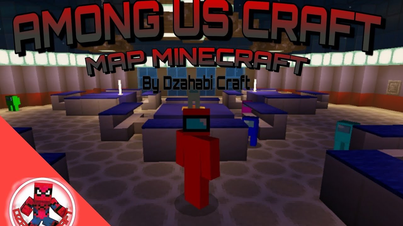 Playing and Showcase My Map | AMONG US CRAFT MAP SHOWCASE - YouTube