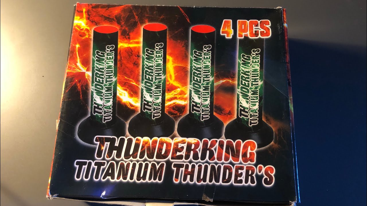 Thunderking Titanium thunders Cat f2 (Broekhoff Vuurwerk) NIEUW 2021 ...