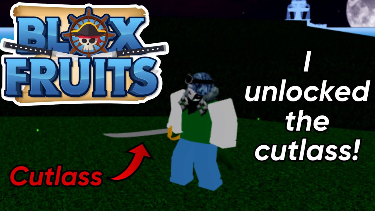 I Unlocked The CUTLASS In Blox Fruits - YouTube