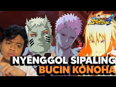 SIPALING BUCIN MARAH BESAR | NARUTO ULTIMATE NINJA STROM 4 #2 - YouTube