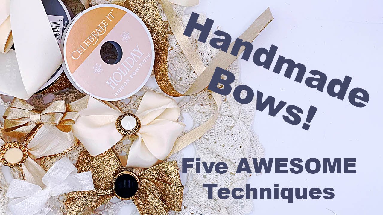 DIY 5 Ways to Make Handmade Bow from Ribbon + Double Bows + Bow It All ...