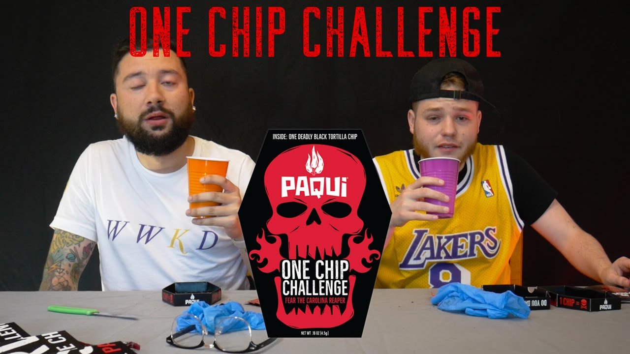 We did the Paqui One Chip Challenge... - YouTube