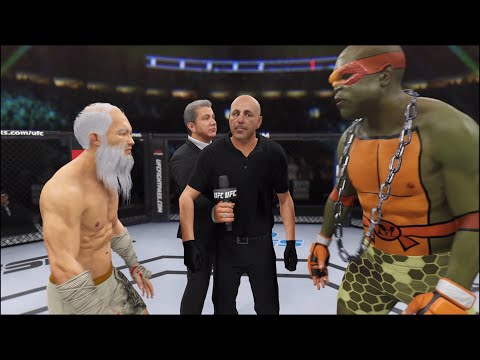 UFC 4 - Old Bruce Lee vs. Turtle Michelangelo - Super Dragon 🔥