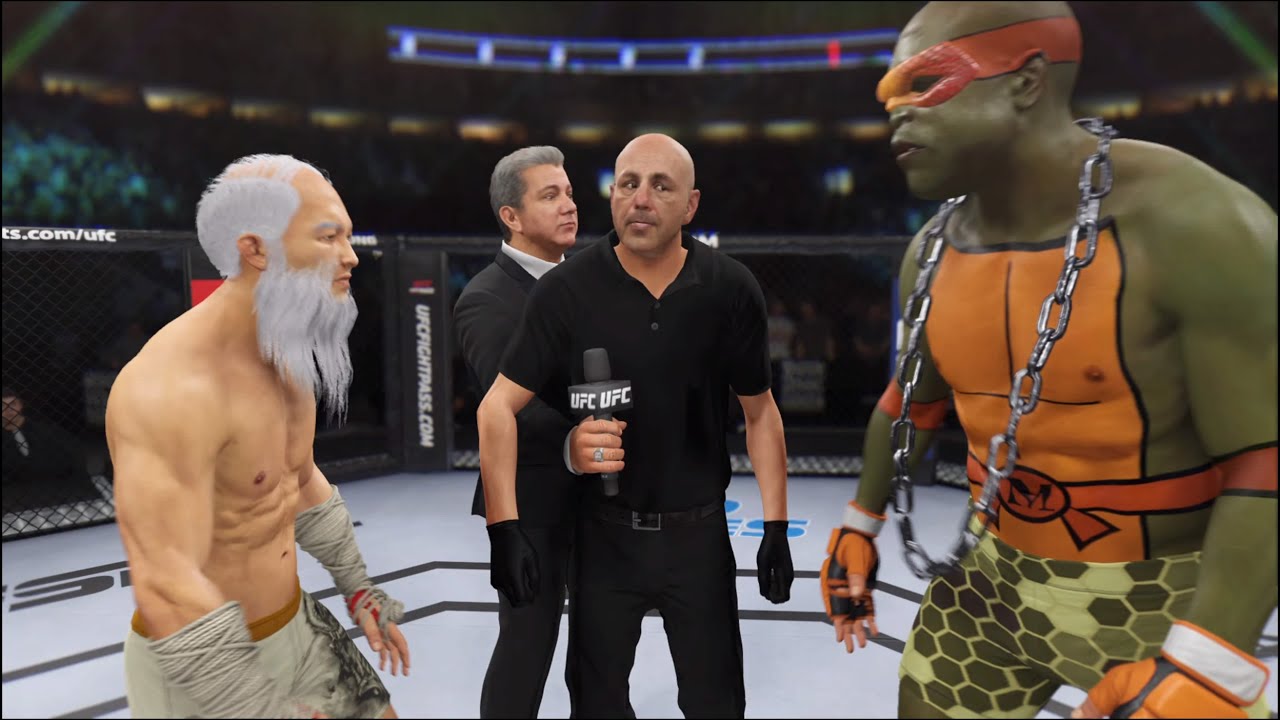 UFC 4 - Old Bruce Lee vs. Turtle Michelangelo - Super Dragon 🔥 - YouTube